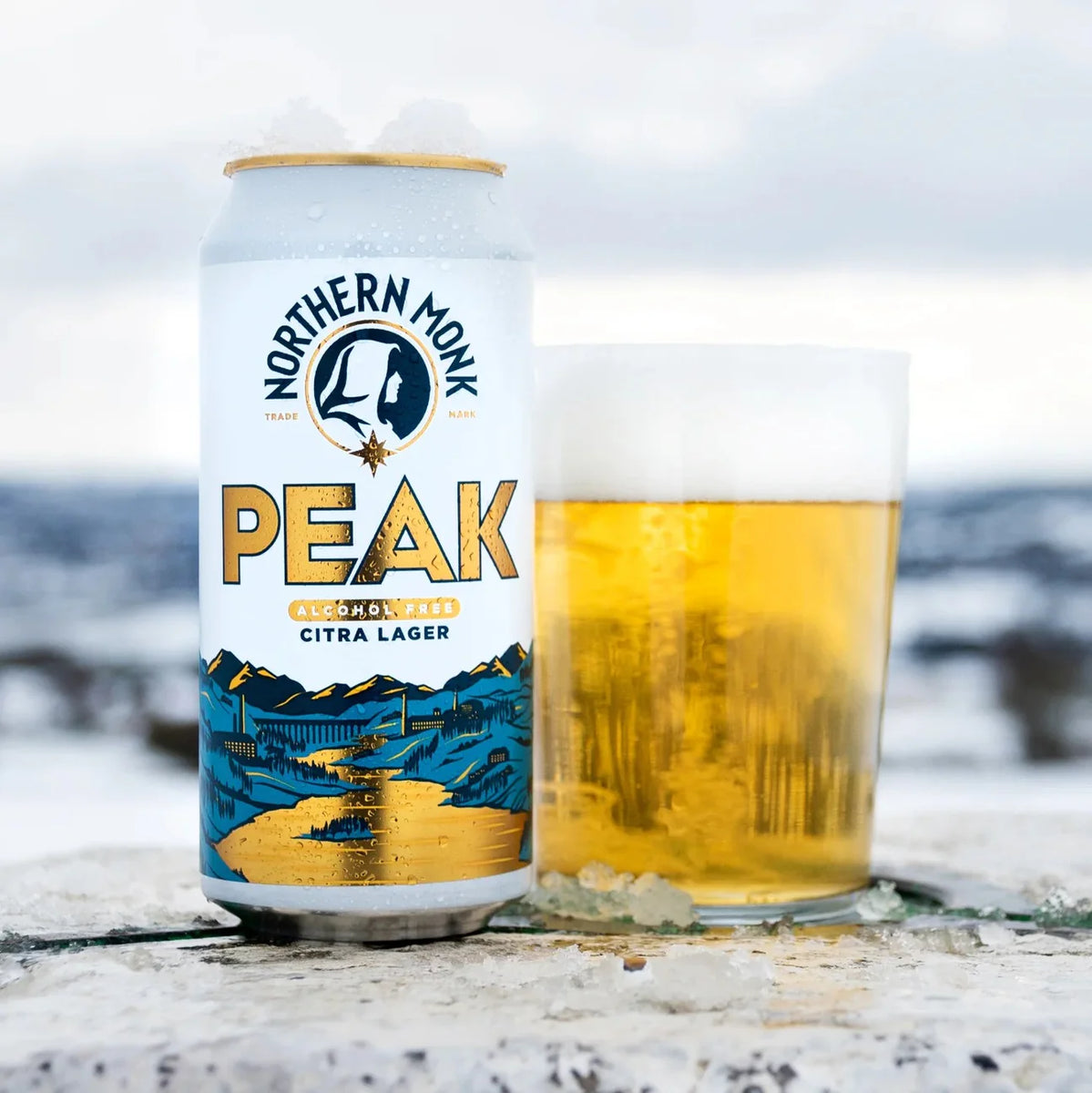 Northern Monk - Peak - Alcohol Free Citra Lager - 330ml Can – The Triangle