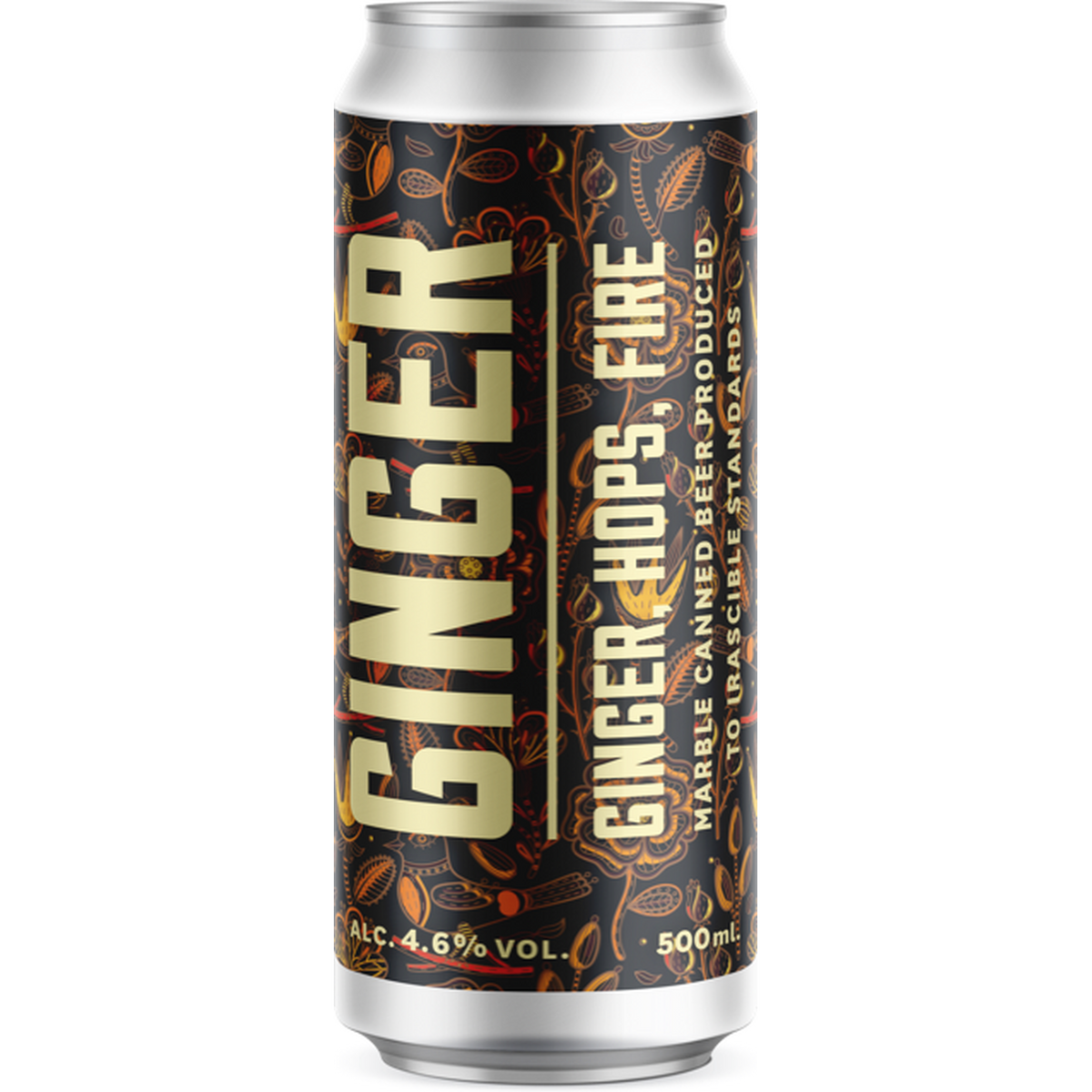 Marble - Ginger - 4.6% Ginger Beer - 500ml Can – The Triangle