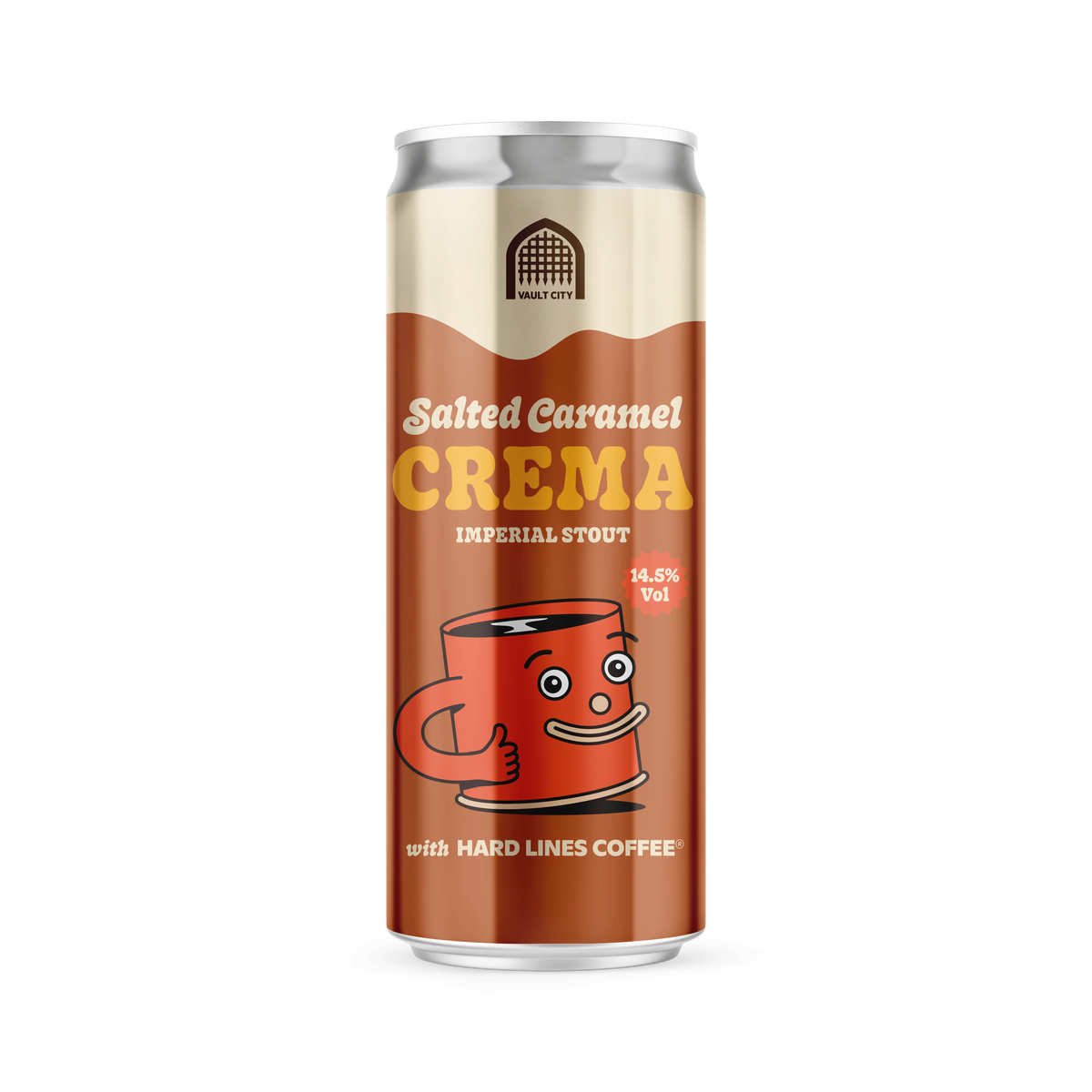 Vault City / Hard Lines - Salted Caramel Crema - 330ml Can – The Triangle