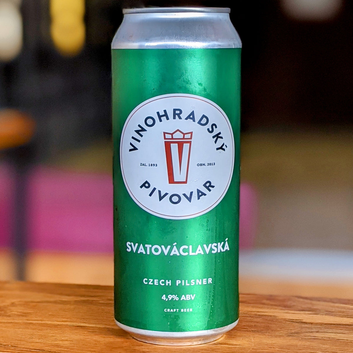 Vinohradsky Pivovar - Svatováclavská 13 - 4.9% Fresh Hop Czech Pilsner ...