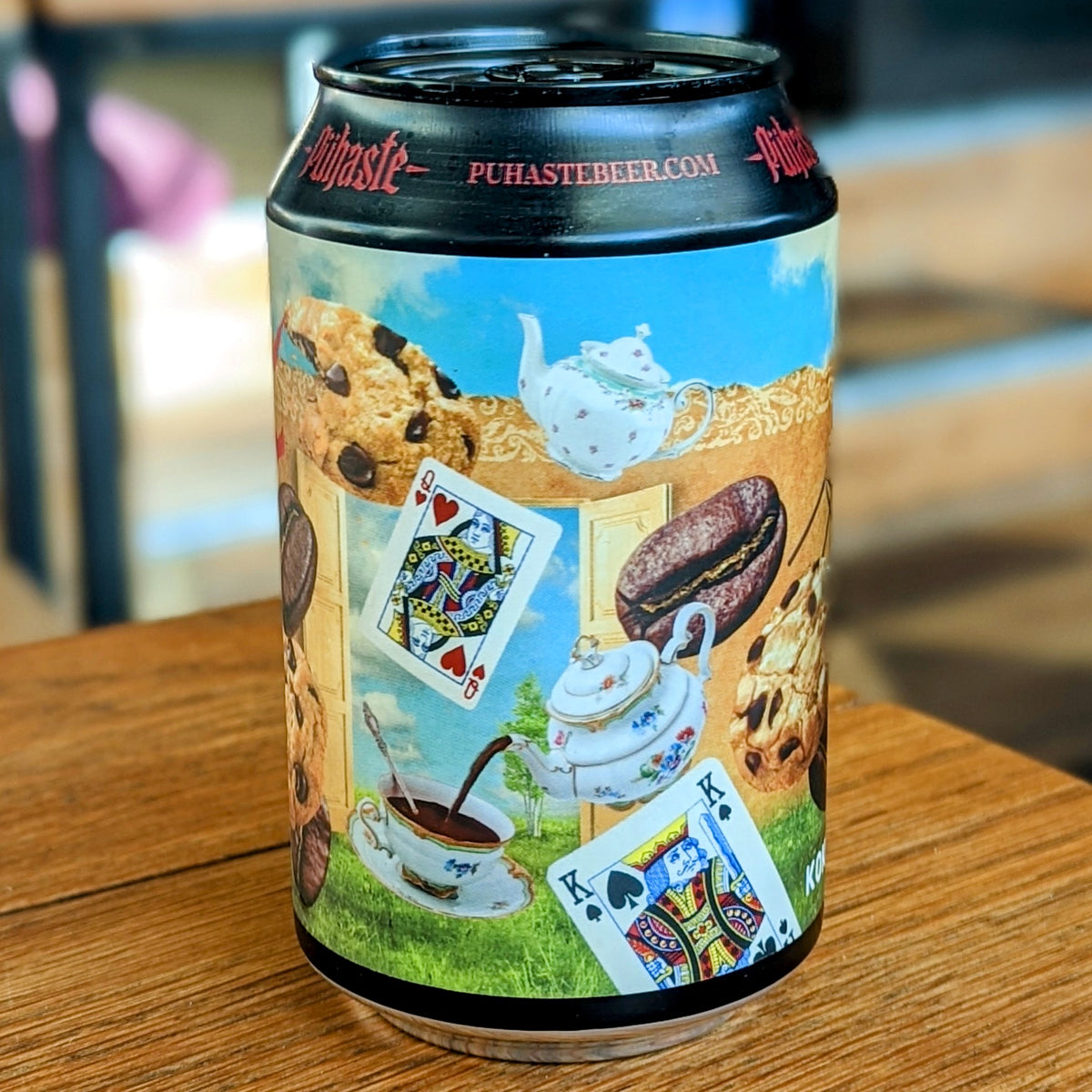 Puhaste - Beans & Biscuits - 9% Imperial Coffee Stout - 330ml Bottle ...